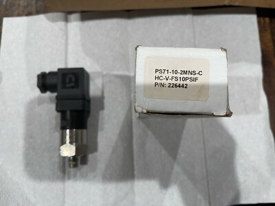GEMS PS71-10 2MNS-CCHC-Control PRESSURE SWITCH HC-V-FS10PSIF Part ...
