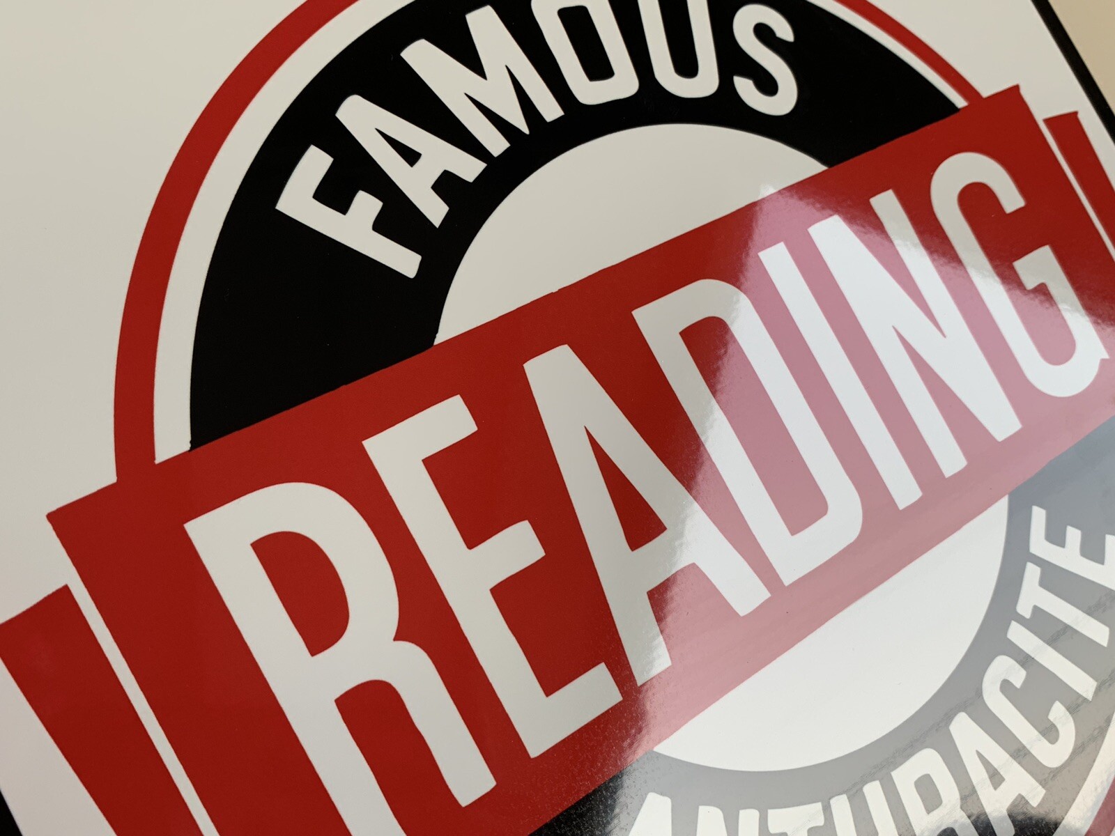 FAMOUS READING ANTHRACITE Coal vintage Style reproduction metal sign | eBay