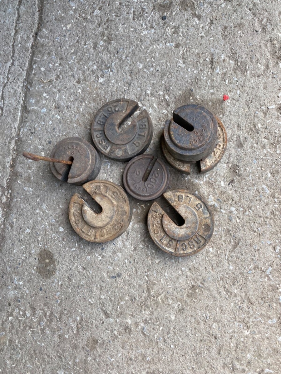 Howe Platform Scale 54 1000 Lb Capacity