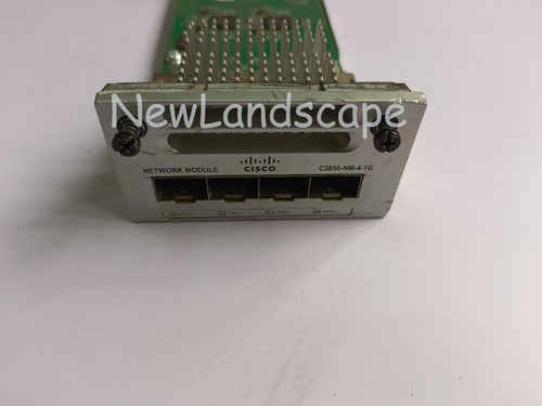 Cisco 3850 Series Switch 4port 1GE Network Module C3850-NM-4-1G 73 ...