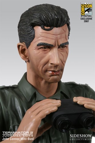 TERMINATOR 2 John Connor Polystone Bust Sideshow Statue SDCC 2007 ...