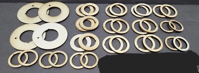 Model rocket centering rings laser cut motor mount parts 1/8 thick ...