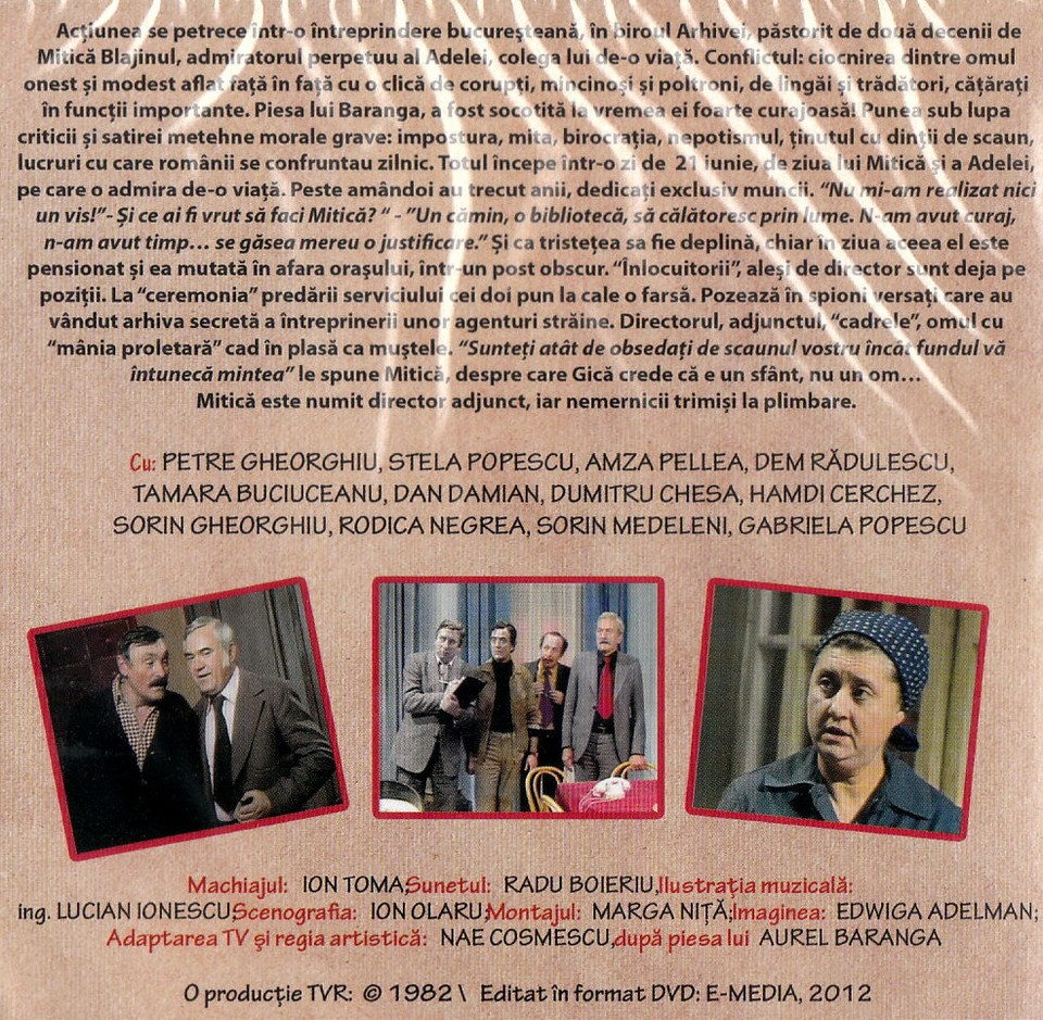 Romania Film DVD Movie SFANTUL MITICA BLAJINUL | eBay