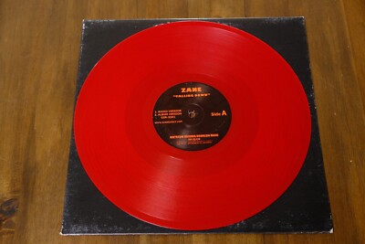 EX CONDITION - Zane - Falling Down - Red Colored - Vinyl Record - GSR ...