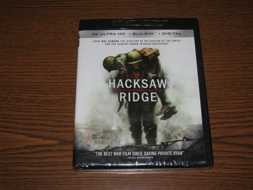 Hacksaw Ridge (4K Ultra HD/Blu-Ray, 2016, 2-Disc Set, Digital Copy ...