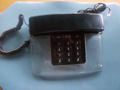 Vintage Spectra-Phone Clear Lucite Telephone Corded | eBay