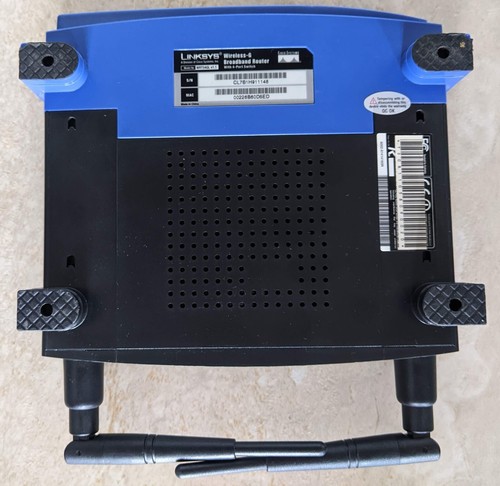 Linksys WRT54GL Routeur sans fil Wifi 54GL v1.1 Open source avec switch ...