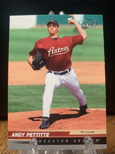 2005 Leaf #85 Andy Pettitte Houston Astros | eBay