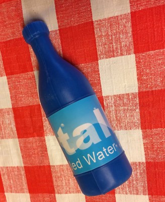 Faux Fake Play Food Replica MINI Blue Water Bottle 3D MAGNET | eBay