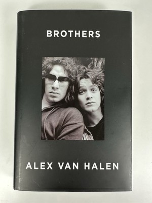 SIGNED Brothers Book Alex Van Halen 1st Edition Hardcover In Hand ...