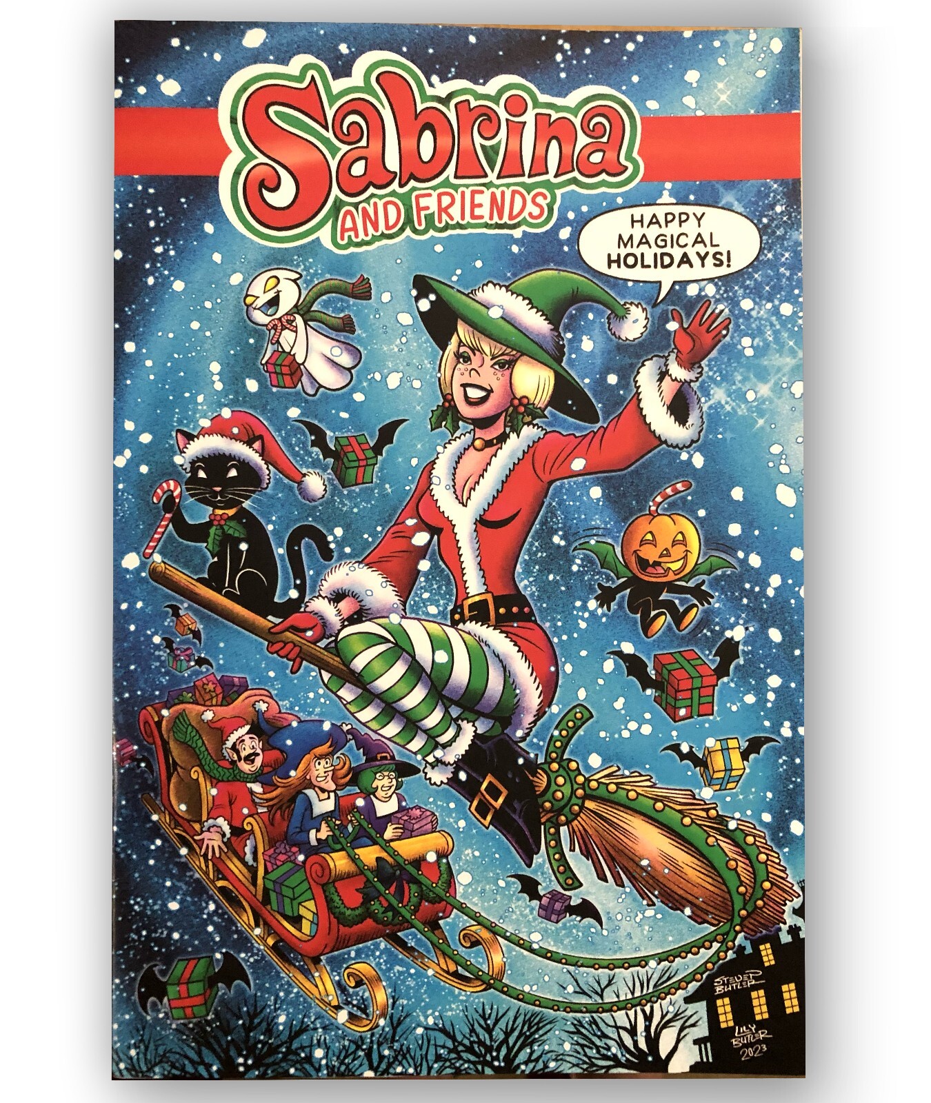 Sabrina Holiday Special #1 Steven & Lily Butler Exclusive Variant ...