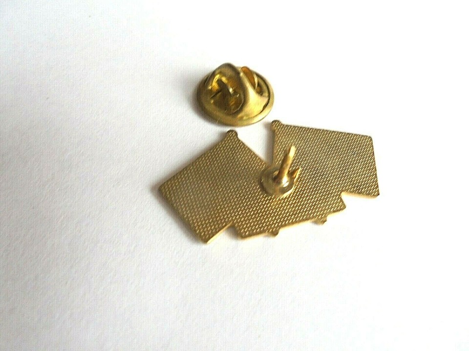 Vintage US and ESGR Patriot Crossed Flags Lapel Pin | eBay