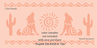 Stencil Joanie Howling Wolf Cactus Aztec Southwest Sun Hopi Border DIY ...