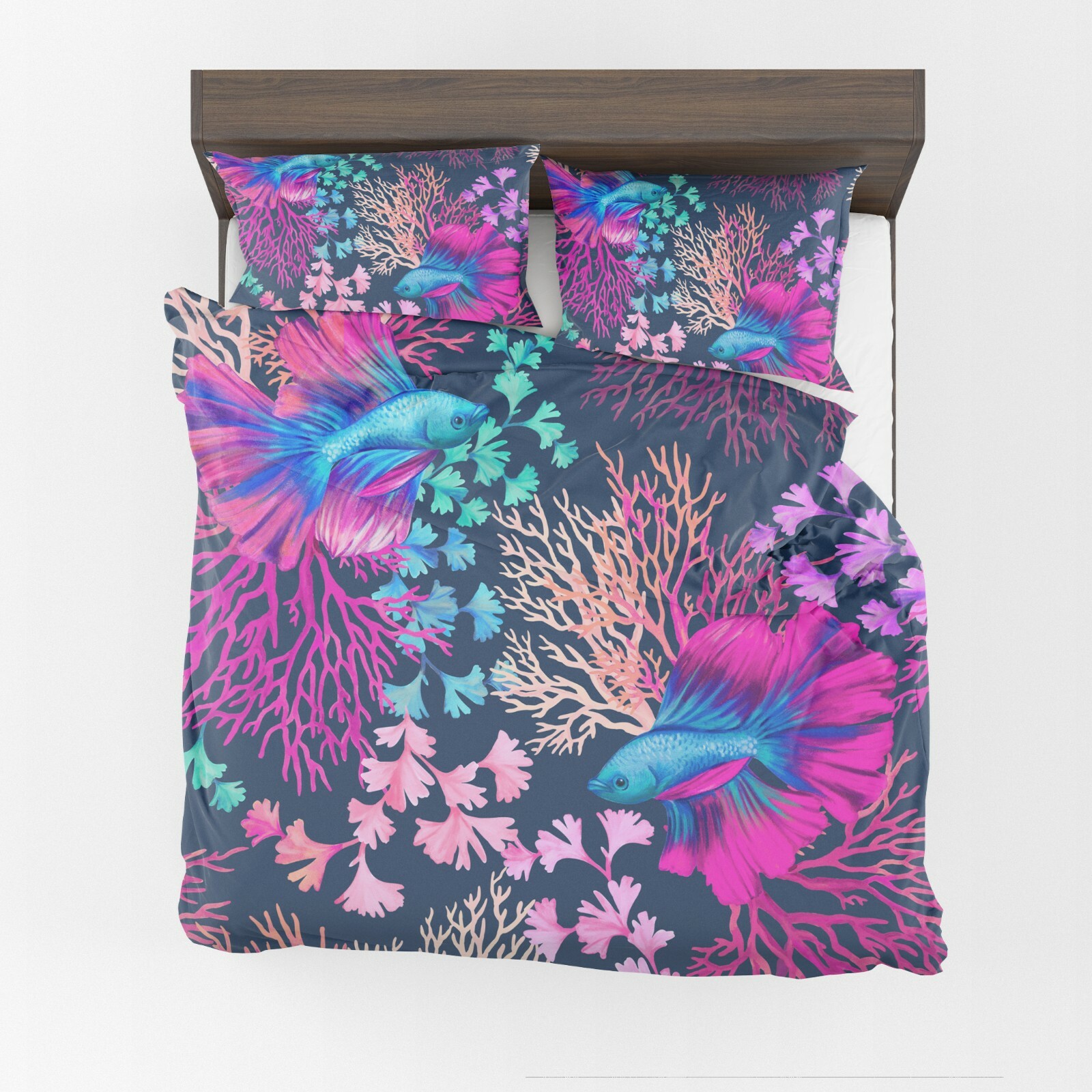 Coral Reef Comforter or Duvet Cover ocean bedding beach bedding ...