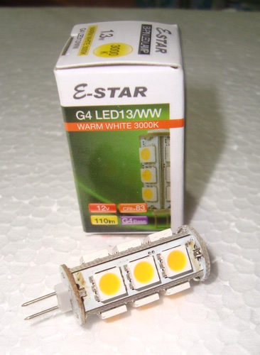 Bi Pin LED Lamp 12v ,1.3w G4 Base WARM WHITE 3000K | eBay Australia