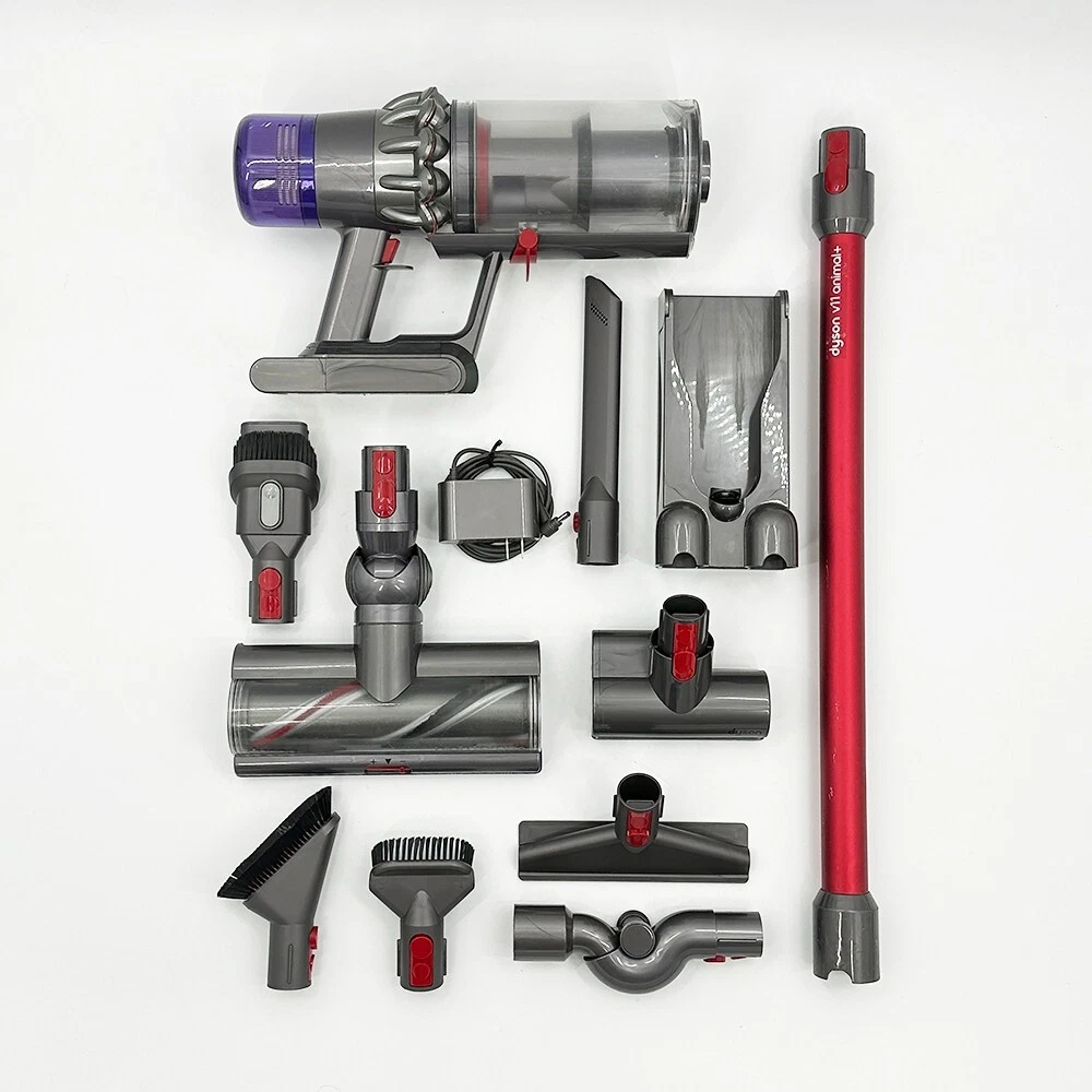Dyson Vacuum Red