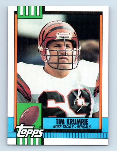 1990 Topps Tim Krumrie Cincinnati Bengals #268 | eBay