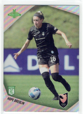 Hope Breslin 2022 Parkside NWSL Foil Parallel RC #13 Angel City FC | eBay