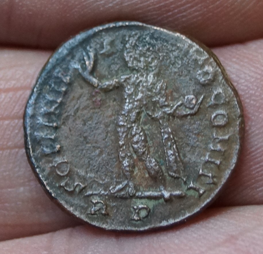 SCARCE CONSTANTINE I, SUN GOD SOL, 312-313 A.D, 18mm, 2.96g, Ancient ...