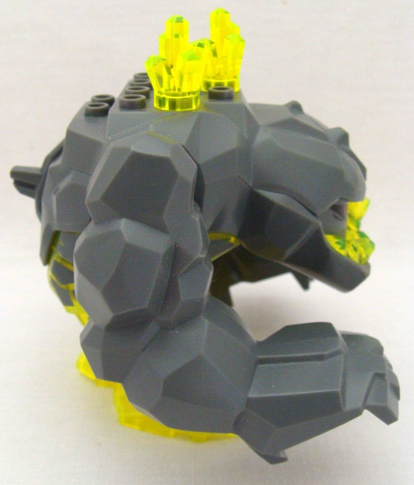 Lego Power Miners Geolix Rock Monster Minifigure With 2 Crystals | eBay