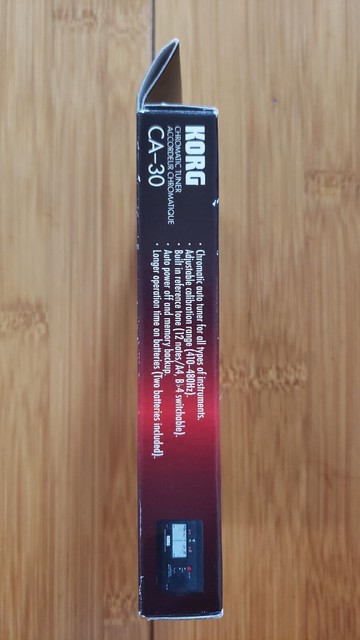 Korg Chromatic Tuner Ca-30 N222 Works Great With Fast for sale online ...