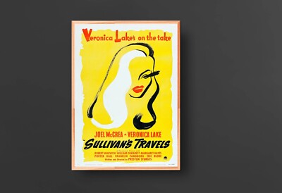 Sullivan's Travels Movie Poster (1941) | eBay