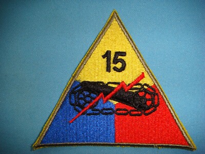 PATCH US ARMY 15th ARMORED DIVISION | eBay