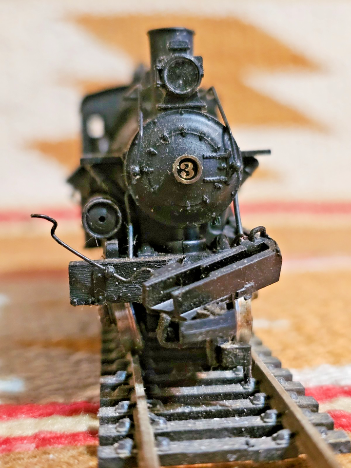 SCARC Rivarossi 17554 HO Scale Heisler 2 Track PACIFIC LUMBER Logging ...