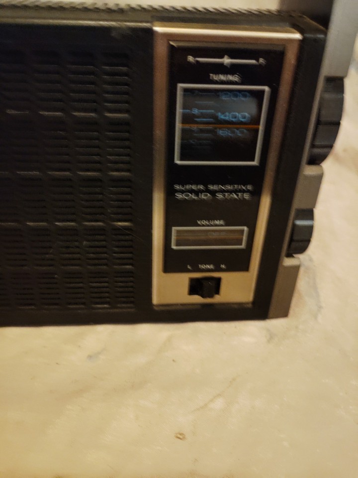 Vintage Sony Transistor Radio TR-6500 Super Sensitive Solid State AM ...