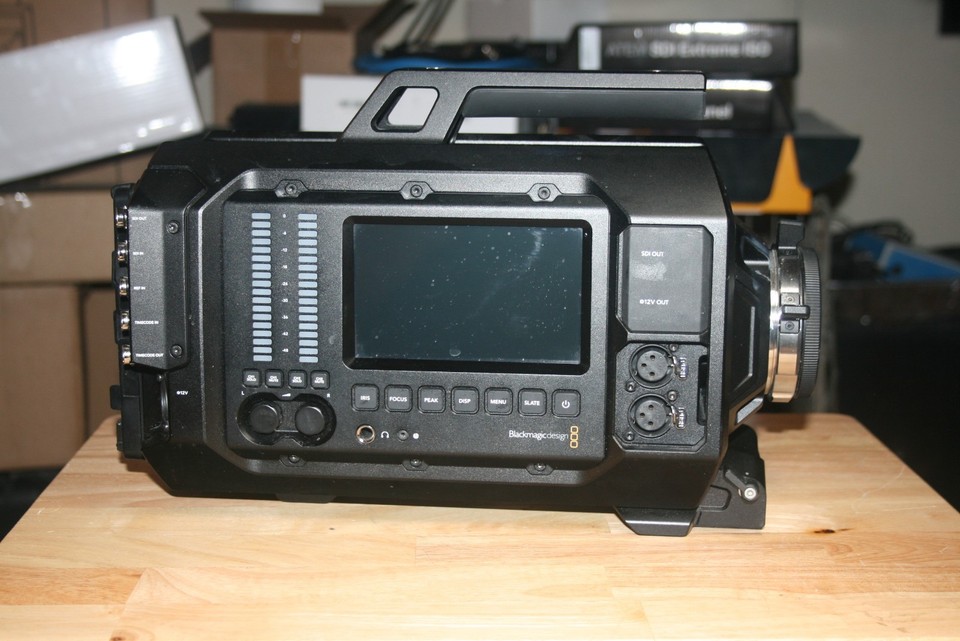 Black Magic Full Size USRA 4K Cinema Camera | eBay