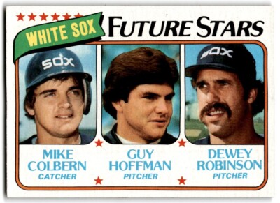 1980 Topps Future Stars - Mike Colbern/Guy Hoffman/Dewey Robinson RC ...