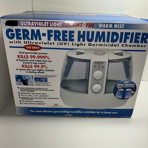 Slant/Fin Gf-220 2.0 Gallon Germ Warm Mist Air Humidifier Q23 With UV ...