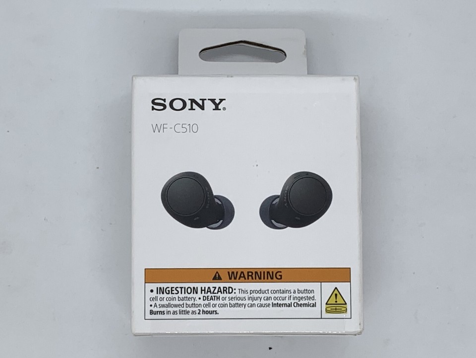 Sony WF-C510 Truly Wireless Black Earbuds WFC510/B #67 | eBay