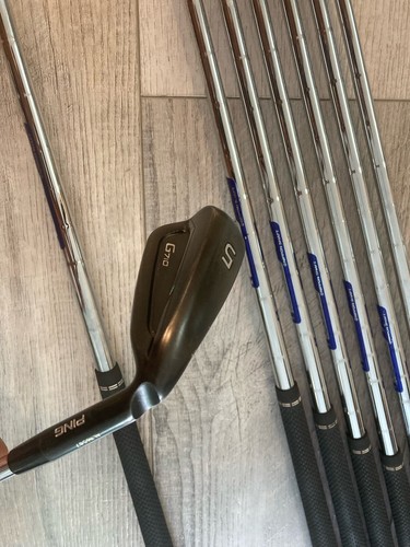 Ping G710 Iron Set Black Dot, Right handed Steel Stiff 4-PW, UW | eBay