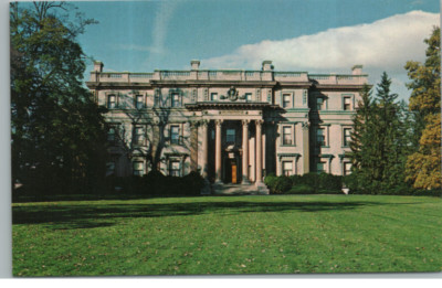 Vintage Postcard Vanderbilt Mansion National Historic Site Frederick ...