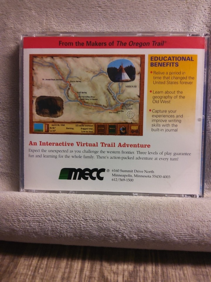 Oregon Trail II 2 (PC Game 1996) CD MECC The Learning Company ...