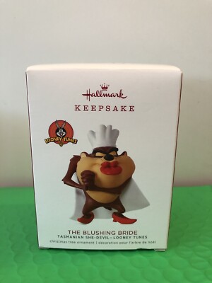 HALLMARK 2018 THE BLUSHING BRIDE TASMANIAN SHE DEVIL ORNAMENT LIMITED ...