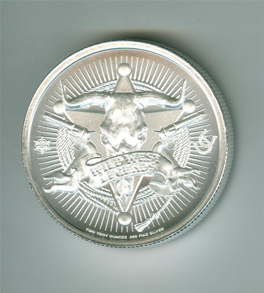 INTAGLIO MINT GERONIMO 2 OZ .999 HIGH RELIEF SILVER ROUND GEM BU | eBay