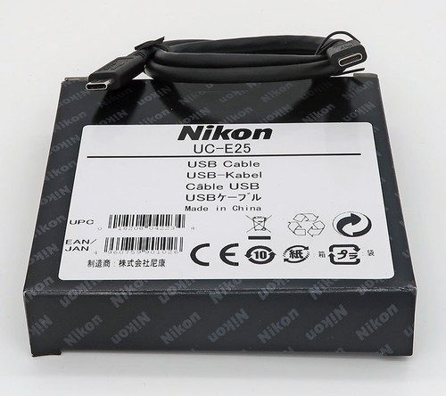Nikon USB UC-E25 Cable for Z5, Z6, Z7 and Z9 Case 4960759901026 | eBay