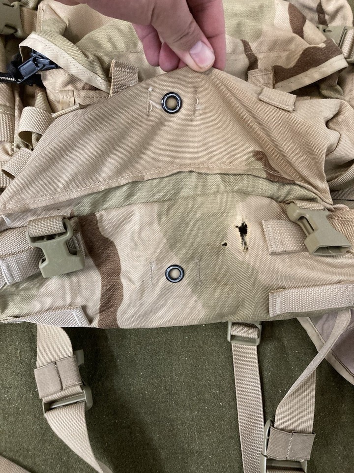 US Army DCU Desert Camo Assault Pack MOLLE Backpack Surplus 3 Day ...