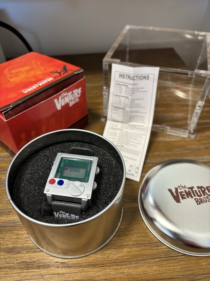 VENTURE BROS Communicator Wrist Watch Press Kit Adult Swim - HOLY GRAIL ...