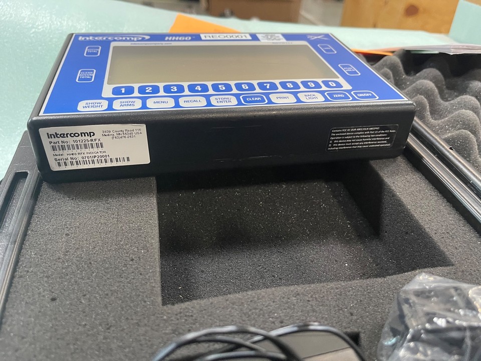 Intercomp 101225-RFX HH60 Wireless Handheld Scale Indicator RFX ...
