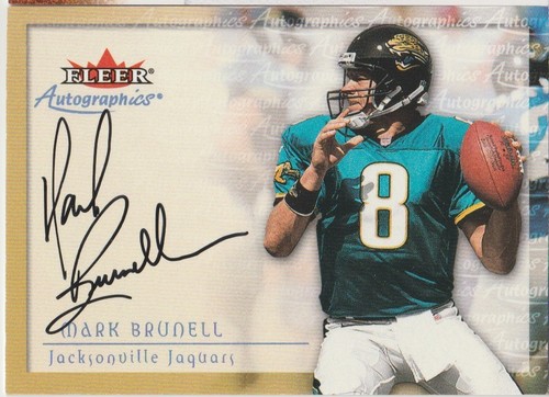 Mark Brunell 2000 Fleer Skybox Autographics auto autograph card | eBay