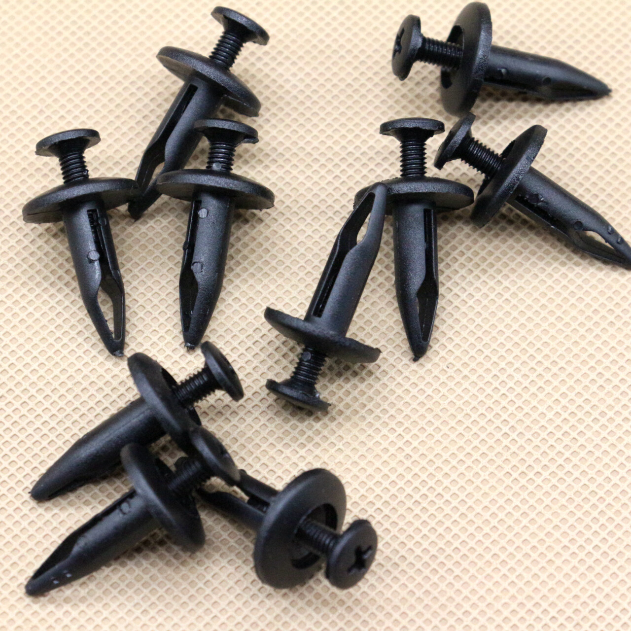 10pc Plastic Trim Clips for Land Rover Wheel Arch Lining & Splashguard ...