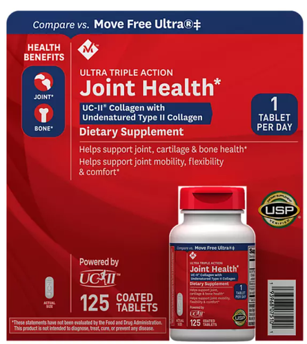 Member's Mark Ultra Triple Action Joint Health Tablets, 125 ct. | eBay