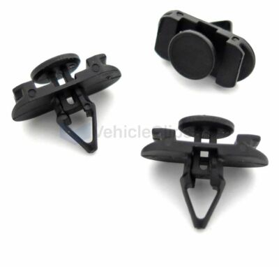 10x VW Door Glass Scraper Seal Weatherstrip Exterior Trim Panel Clip ...