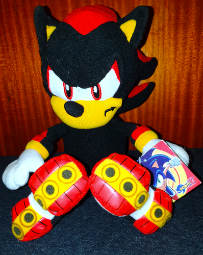 SONIC X - SHADOW Plush - GOSH - No Chest Fur Variant - Park & Fair ...