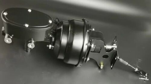 1967-72 Chevy Truck 8" Dual Power Brake Booster w/Oval Tandem Master ...