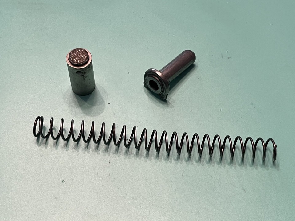 USED OEM COLT COMBAT COMMANDER NICKEL SLIDE BARREL SPRING .45 ACP ...