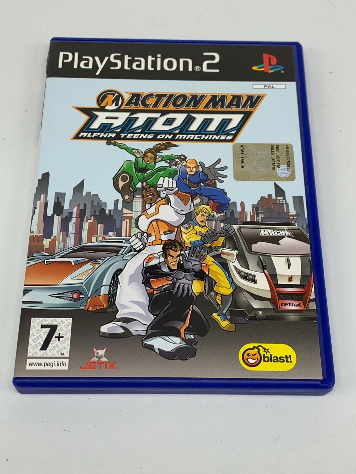 Action Man ATOM PlayStation 2 PAL - Prix - Photo - Présentation